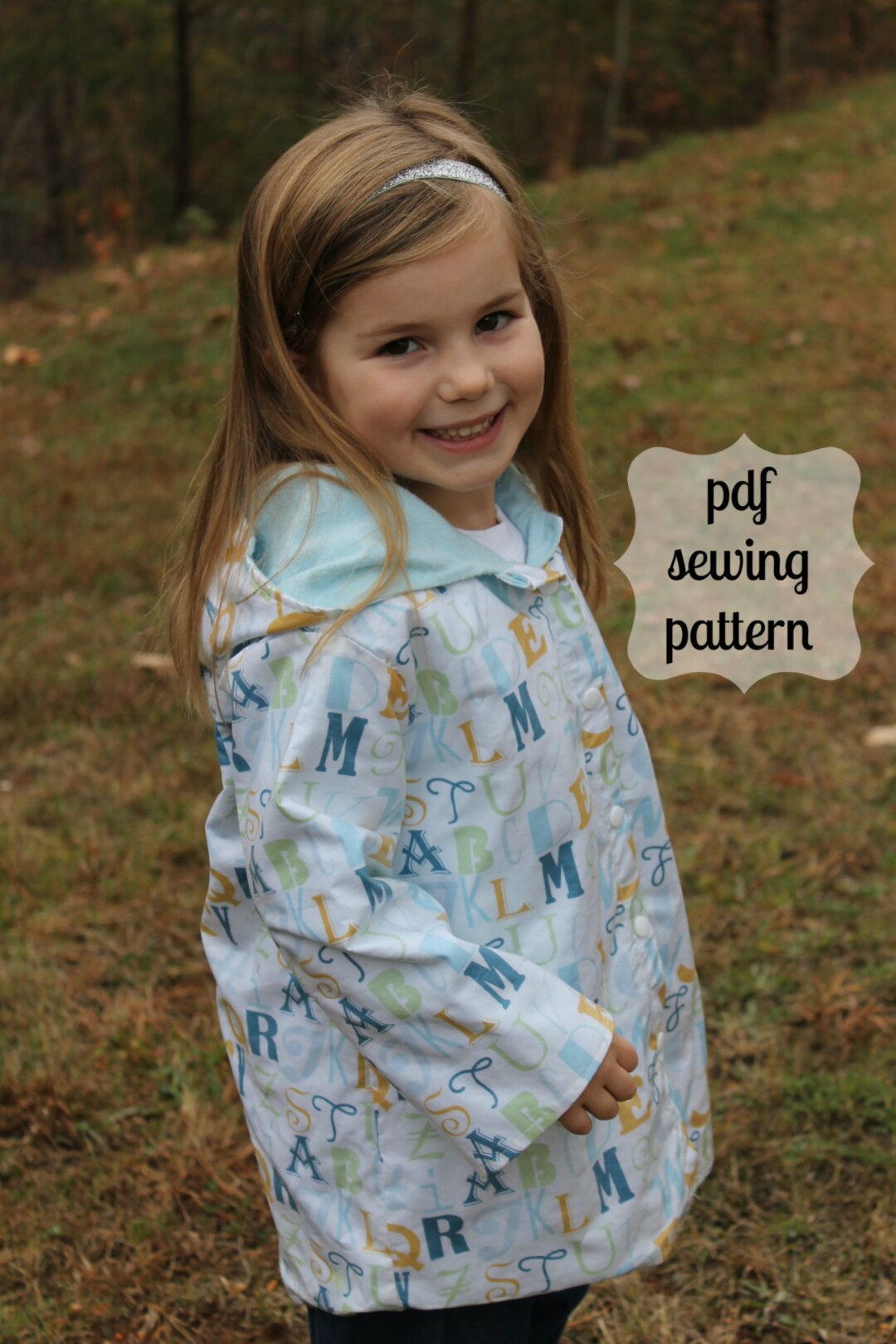 April Showers Jacket ~ Instant Download PDF Sewing Pattern~ - Etsy