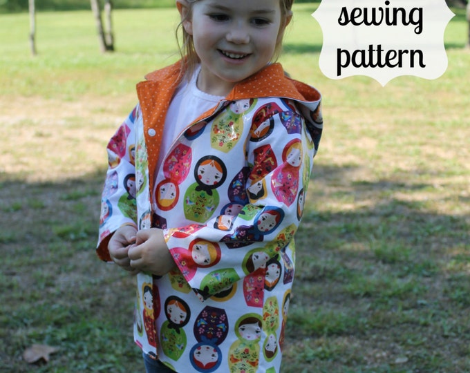 April Showers Jacket ~ Instant Download PDF Sewing Pattern - Etsy
