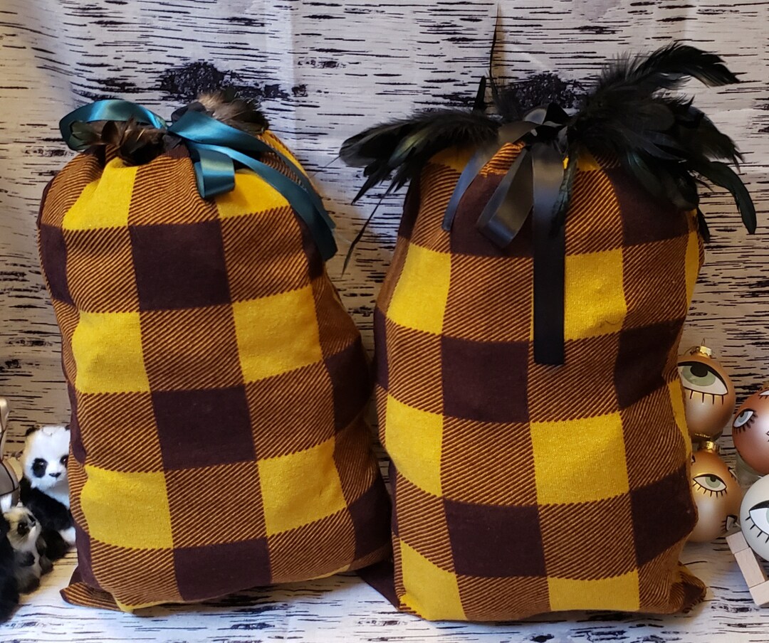 Extra Large Stretchable Rustic Mustard Reusable Eco Sustainable Gift ...
