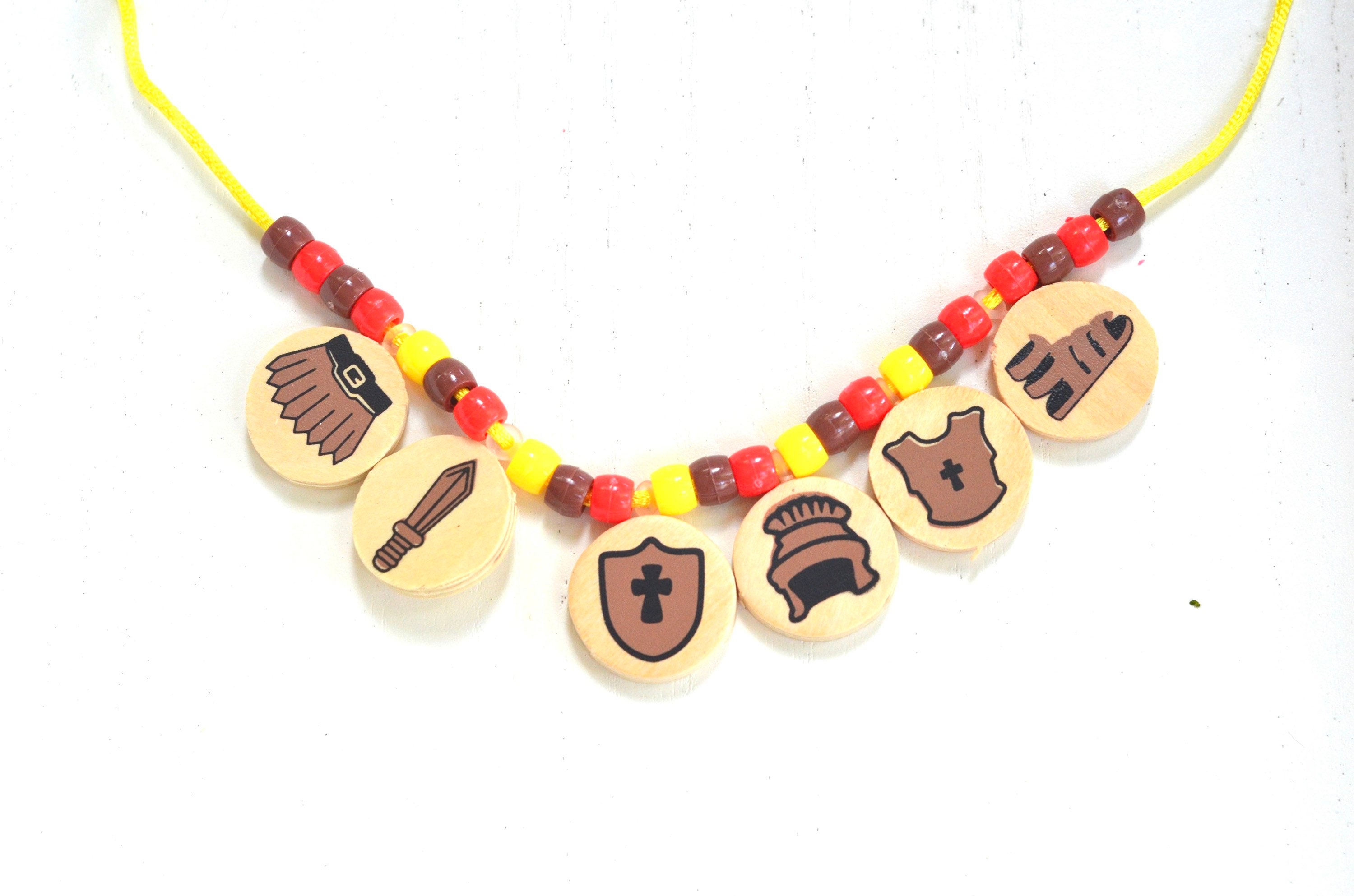 Armor of God Mini With Necklace Add On, Sensory Toy, Bible Toy, Armor ...