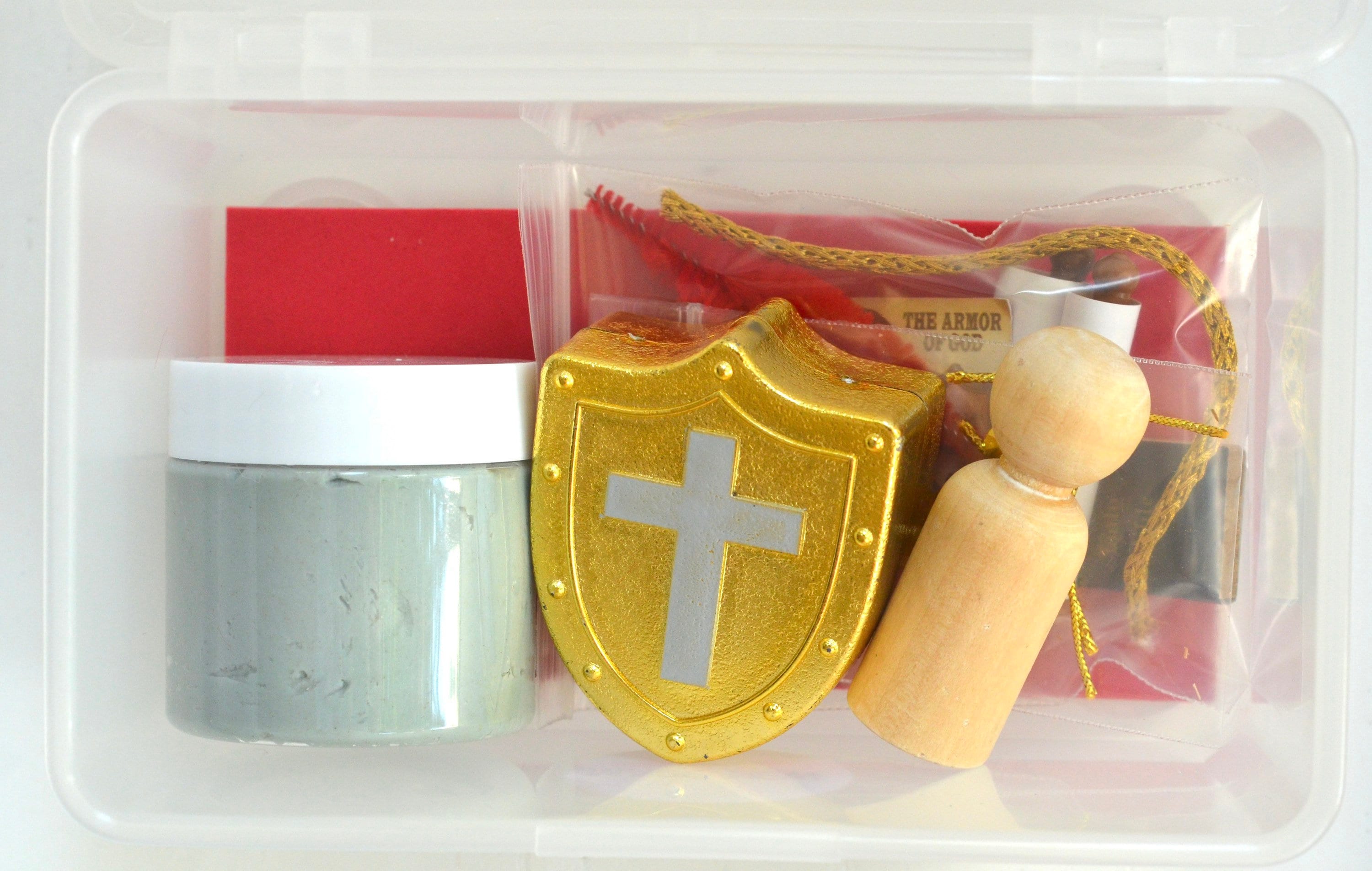 Armor of God Mini With Necklace Add On, Sensory Toy, Bible Toy, Armor ...