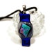 Necklace Fused Glass Art Pendant Dichroic Glass Hippie - Etsy