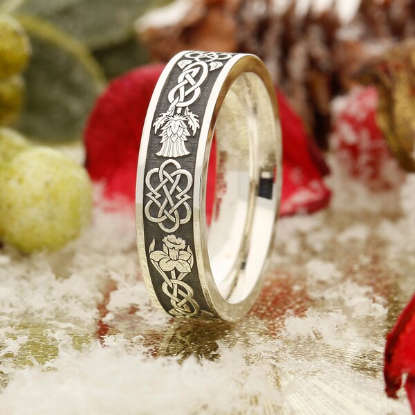 Thistle Ring - Etsy