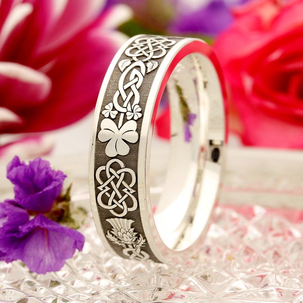 Thistle Ring - Etsy