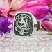 Macpherson Scottish Clan Signet Ring, Silver Handmade and Laser ...