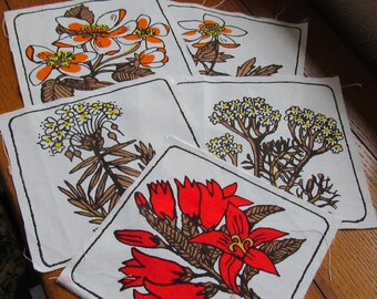 Linen Screen Print - Etsy