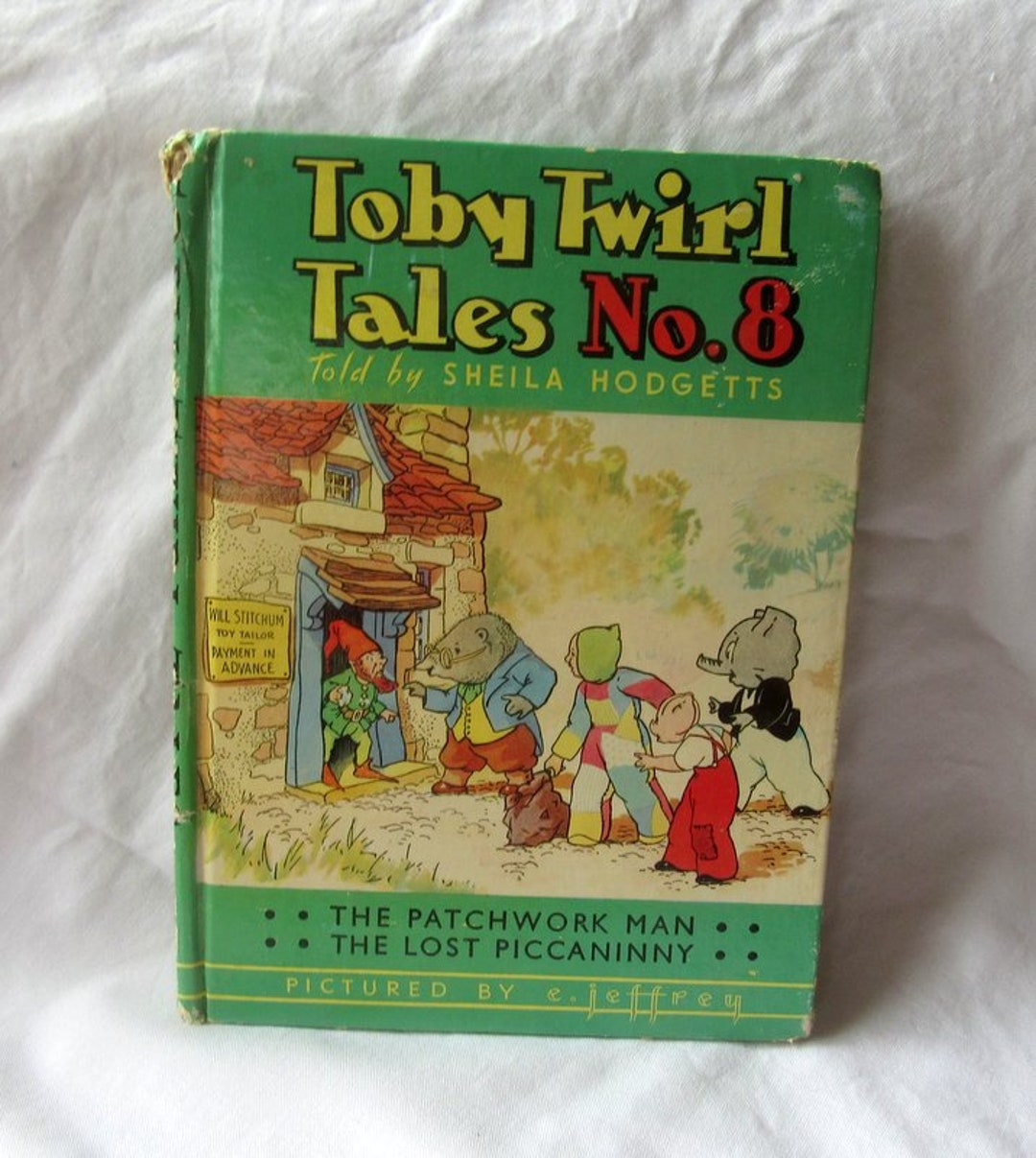 Toby Twirl Tales No. 8 by Sheila Hodgetts Unique 1950s Vintage Childs ...