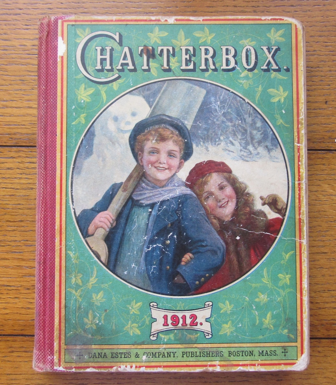 1912 Chatterbox Book Published by Dana Estes & Co. Antique Yearly ...
