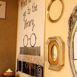 When in Doubt Go to the Library Printable and Poster - Etsy