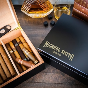 Custom Engraved Humidor Box – Personalized Cigar Gift - Etsy