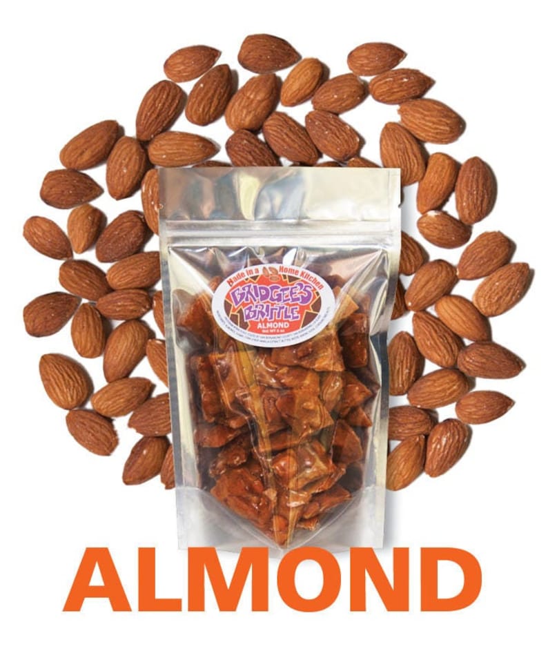 Almond Brittle 6oz - Etsy