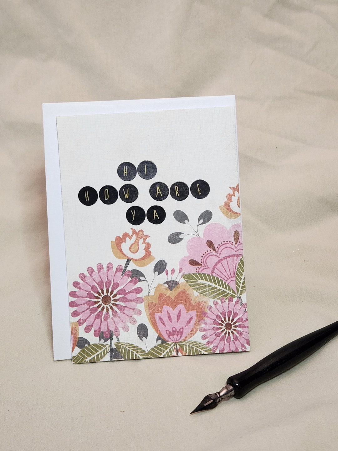 Hi How Are Ya Note Card - Etsy