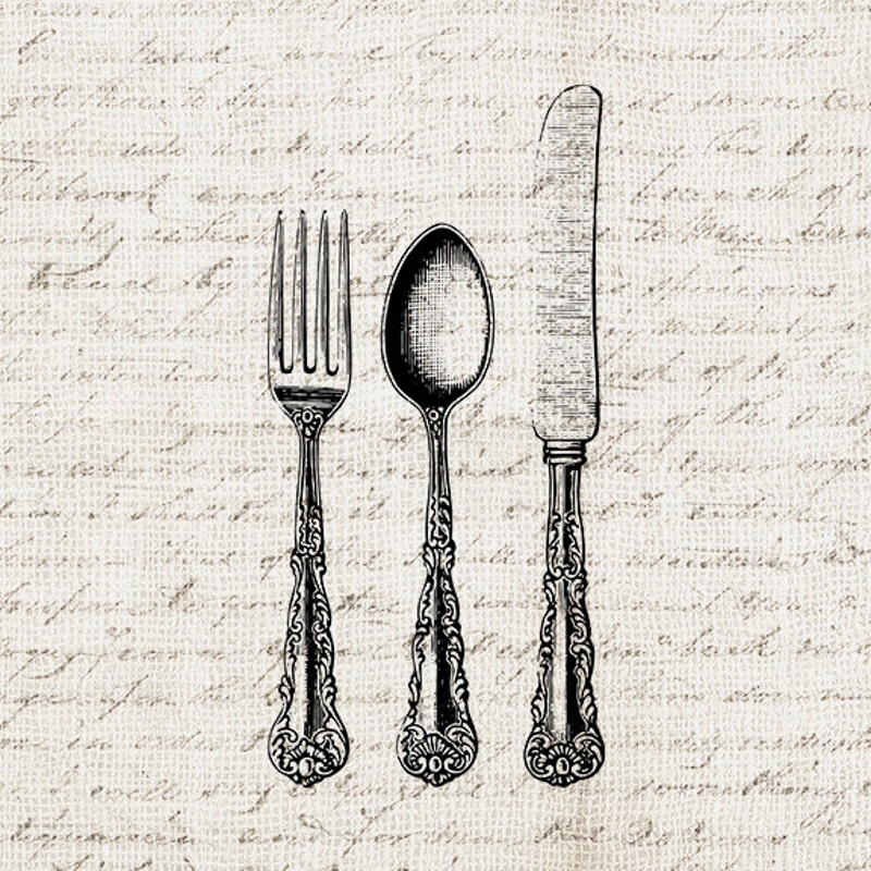 Silverware Art Crafts - Etsy