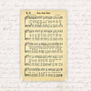 5 Digital Papers - INSTANT DOWNLOAD - Antique Music Sheets Music Paper ...