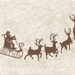 Digital Christmas Reindeer - Vintage Christmas Santa and Reindeer ...