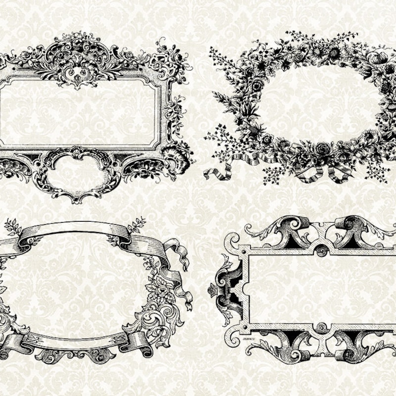 Clipart Frames - Etsy