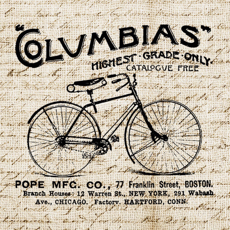 Vintage Bicycle Ad - Etsy