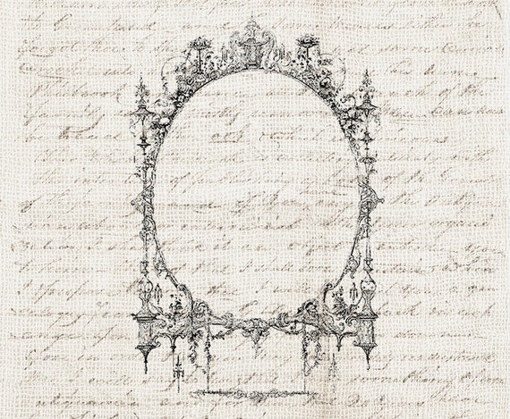 Vintage Frame Tattoo Design