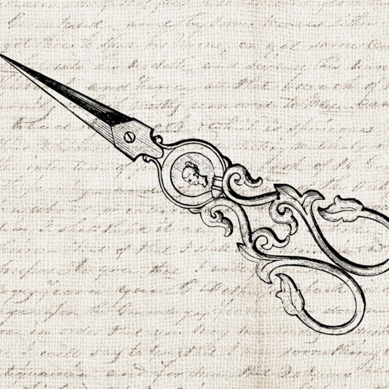 Ornate Scissors - Etsy