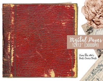 Digital Paper 12x12 Scrapbook Antique Background Paper Old - Etsy