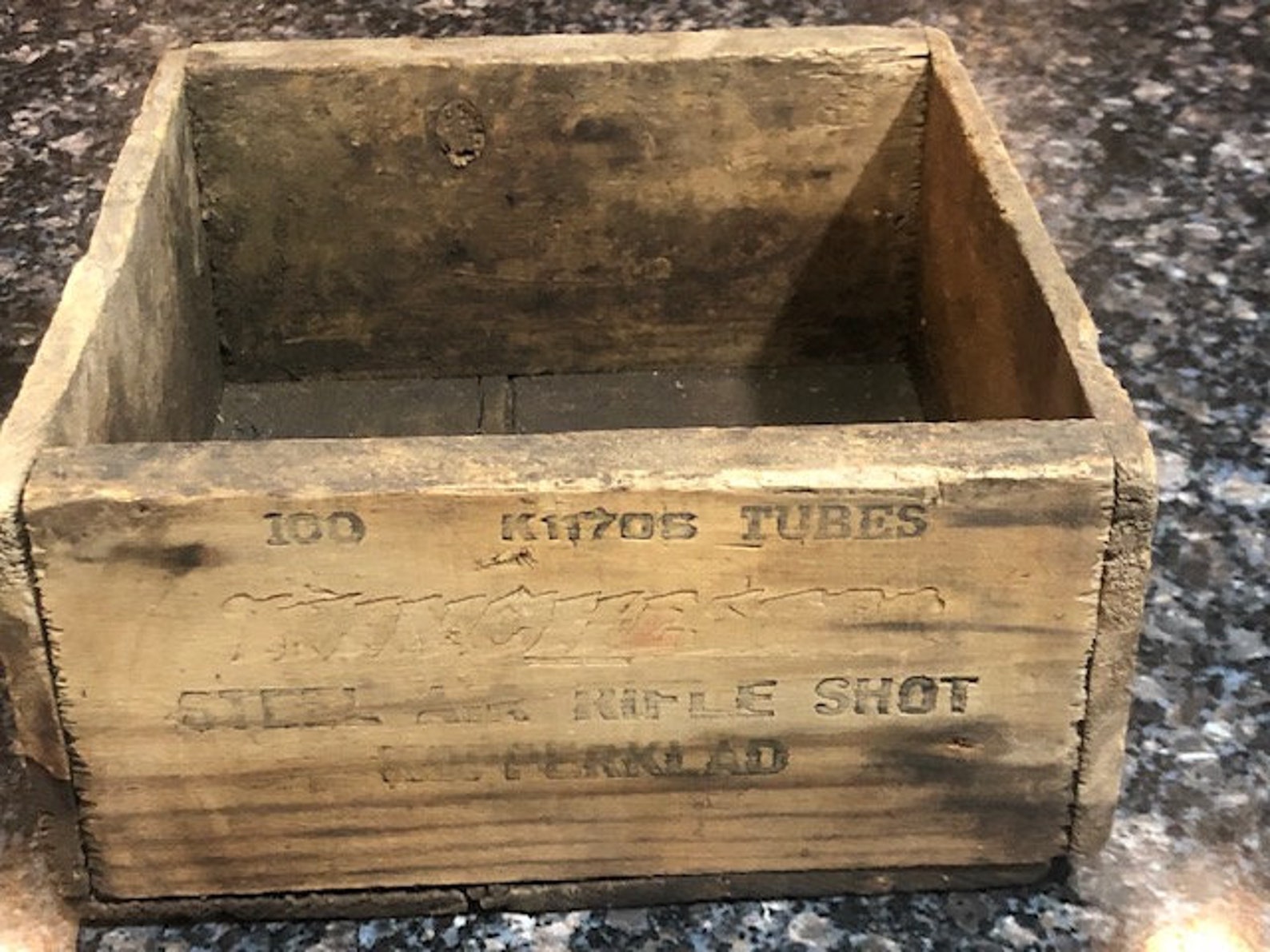 Winchester Air Rifle Shot Wood Crate Antique - Etsy