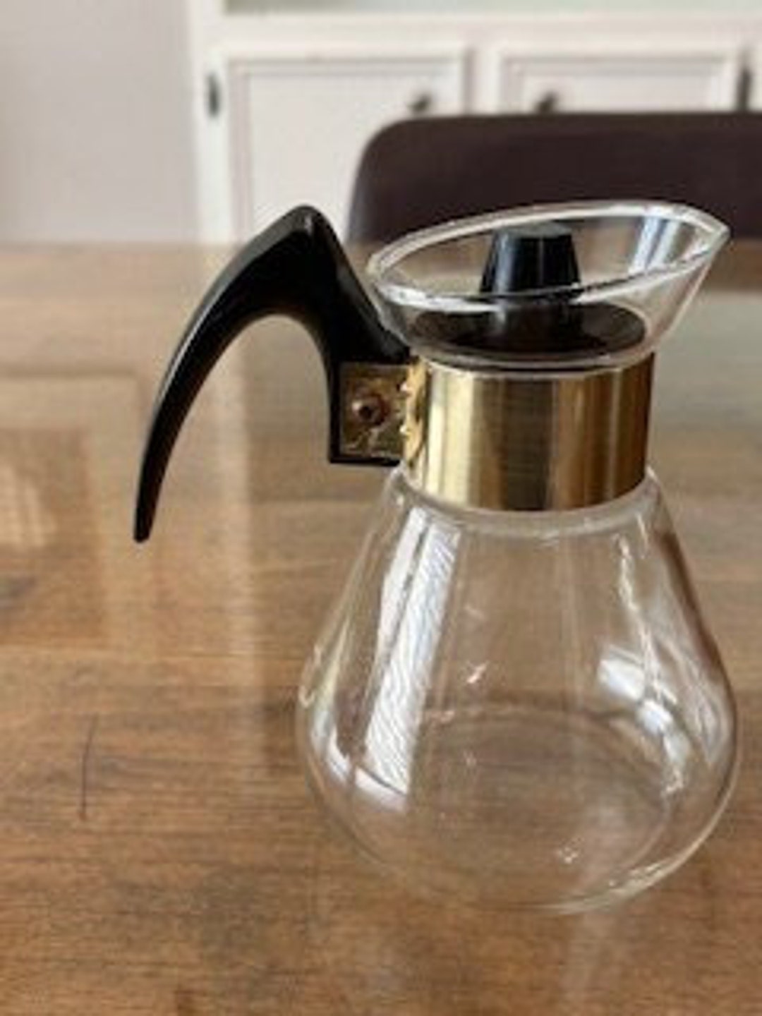 Corning Ware Small Glass Coffee Pot: 6'' Tall by 4'' in Diameter ...