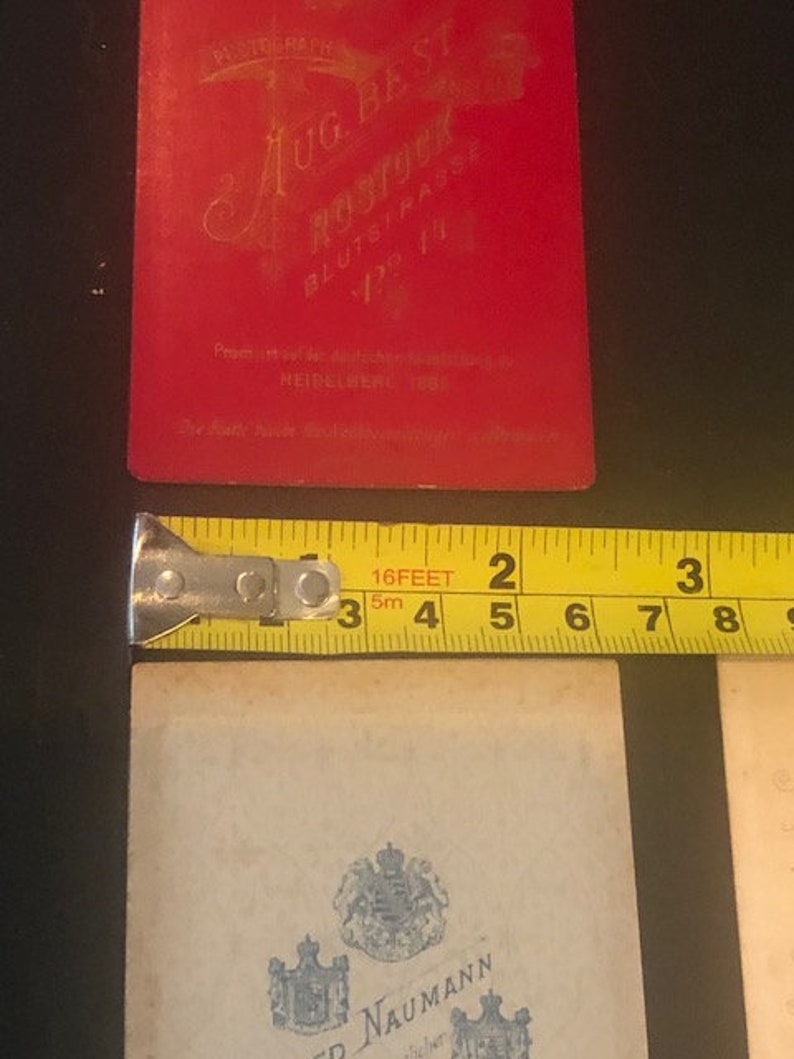 Military : German Military Officer Photo Cards - Late 1800's - 3 Total ...