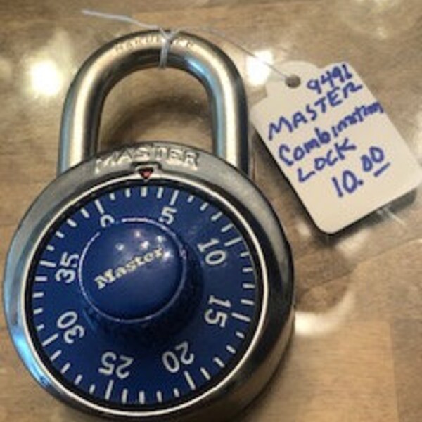 Vintage Master Lock - Etsy