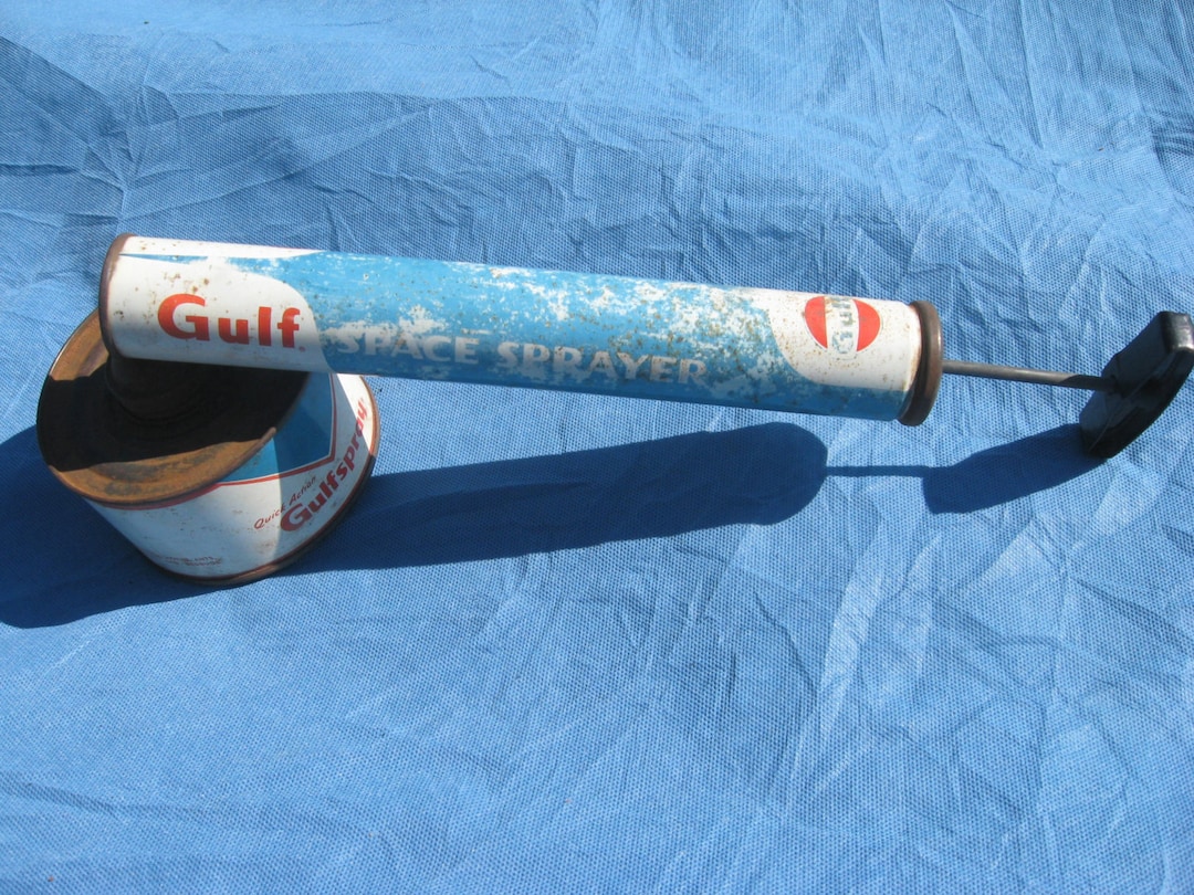 Gulf Space Sprayer- Gulf Insect Sprayer- Gulf Oil Company Memorabilia ...