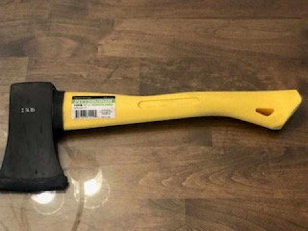 Axe - Hatchet : Pittsburgh 1 Lb 1/4 Ounce Axe With Fiberglass Handle - Etsy
