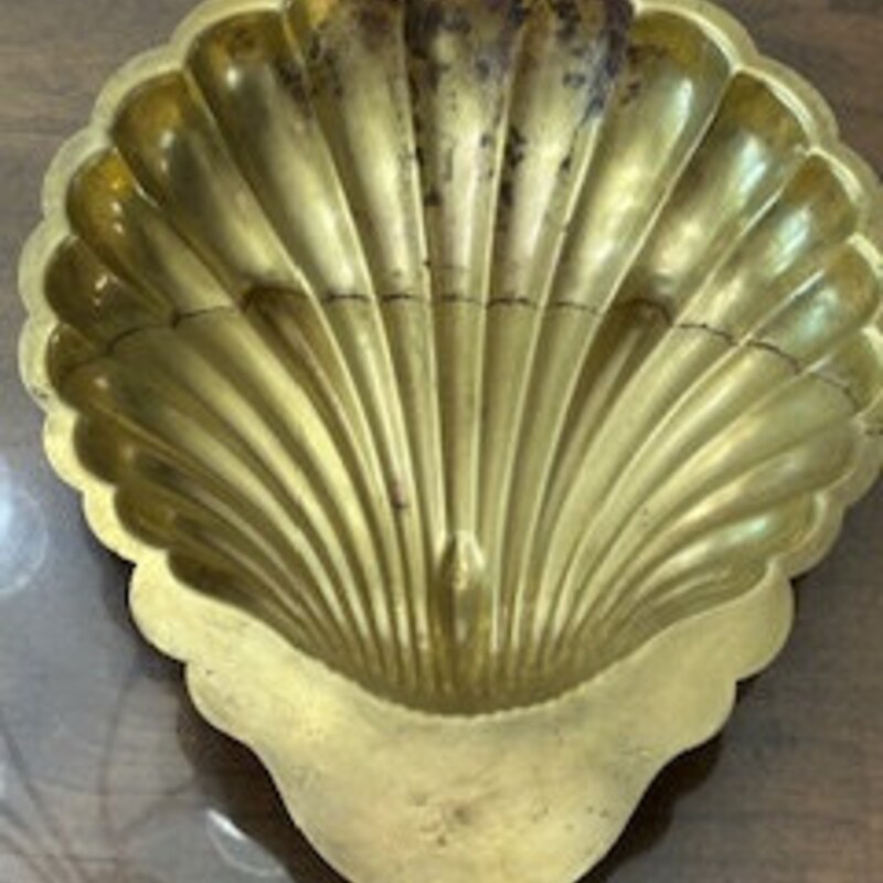 Brass Shell Dish - Etsy