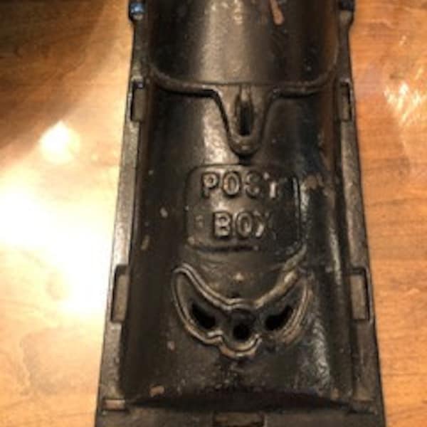 Cast Iron Post Box - Etsy