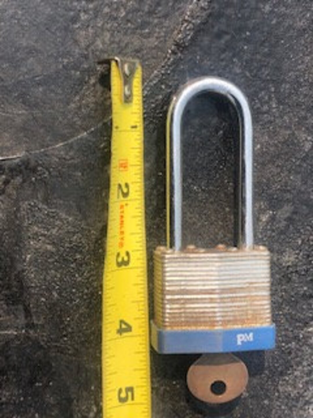 Padlock : Vintage PM 4" Padlock With Key. Works Great - Etsy