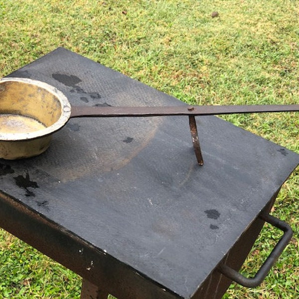 Antique Smelting Pot - Etsy