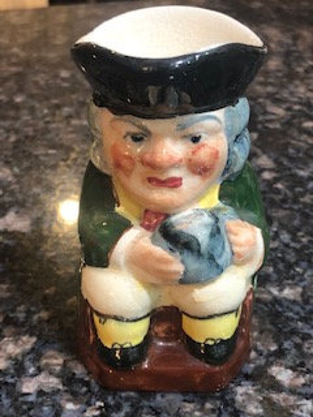 Toby Jug - Kelsboro Ware 4'' Miniature Hand Painted Colonial Pitcher ...