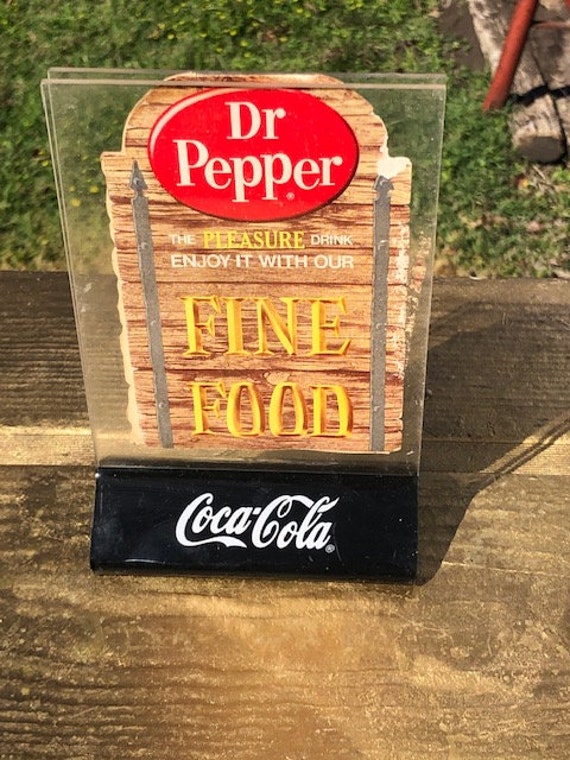 Coca Cola Dr. Pepper Diner Table Topper Beverage | Etsy