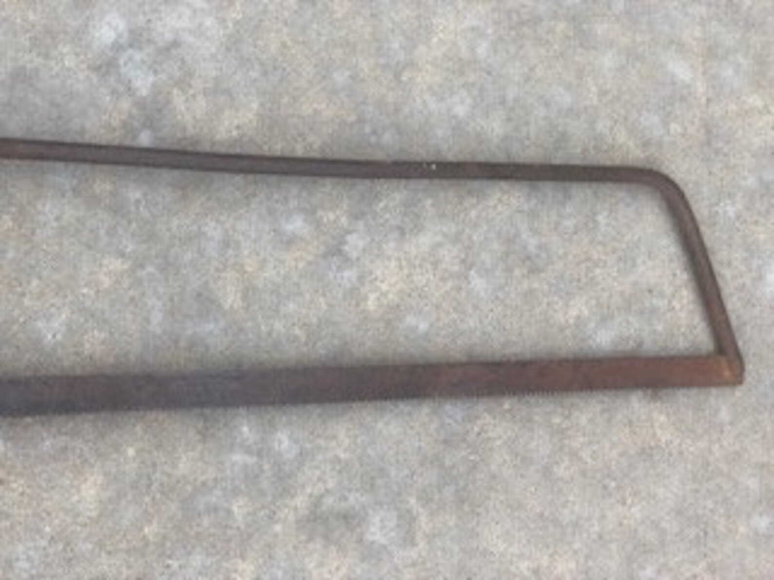 Antique : Wood Handle Hack Saw All Original . 20''overall Length 16 ...