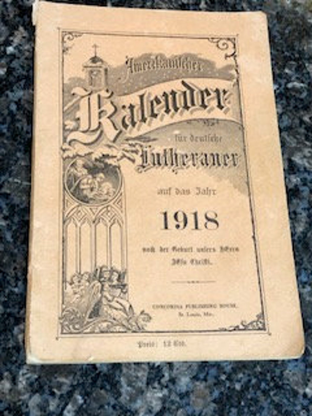 Almanac - Calendar - 1918 German Kalendar. Nice Condition - Etsy