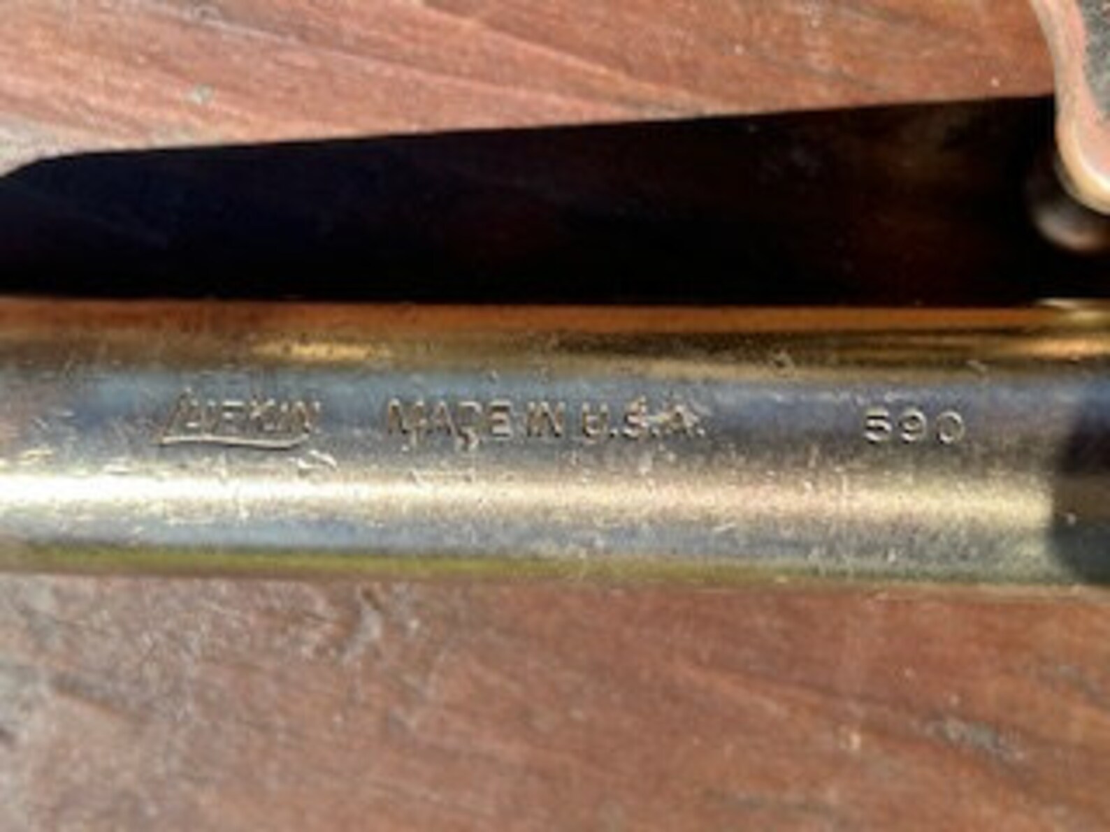 Lufkin 590 - Little Joe Oil Gauge Metal Tape Tool - Antique/vintage ...