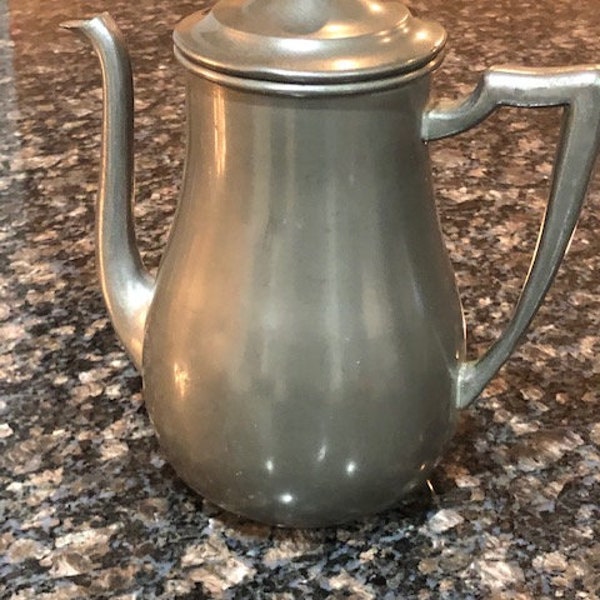 Pewter Tea Pot - Etsy