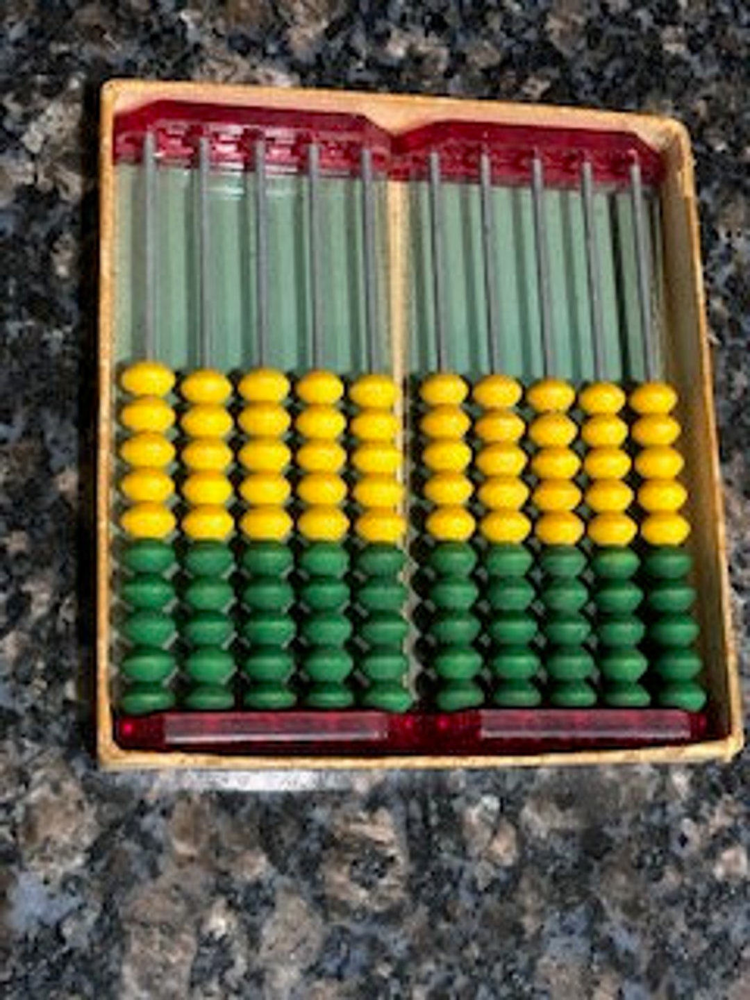 Abacus 2 Piece Vintage Set 1960's Era. Collectible - Etsy