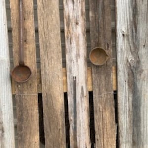 Ladle - Cast Iron Ladle -set of 3 Cast Iron Ladles: Antique - Etsy