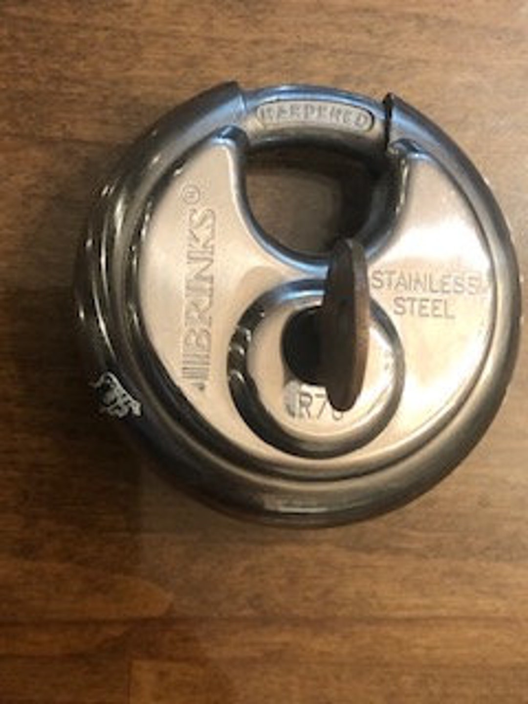 Storage Unit Padlock : Brinks Hardened Steel Concealed Shackle Padlock ...