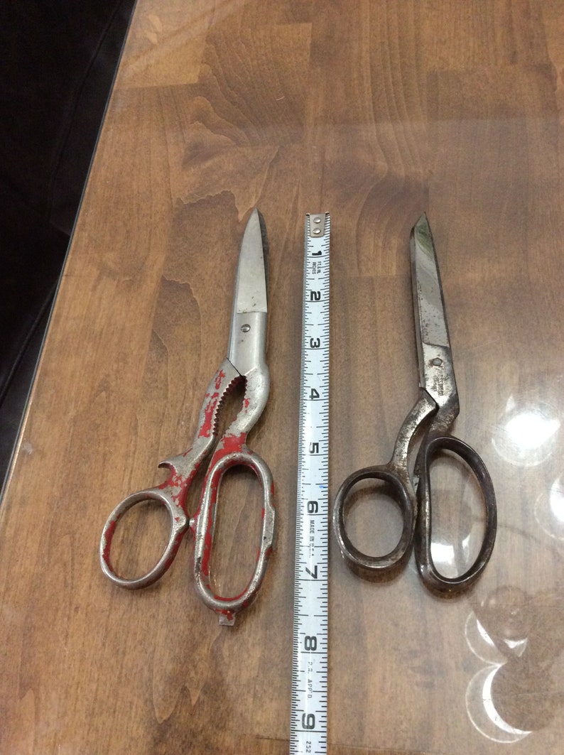 Vintage Steel Scissors: Valley Forge & Clauss, 2-pair Lot . - Etsy