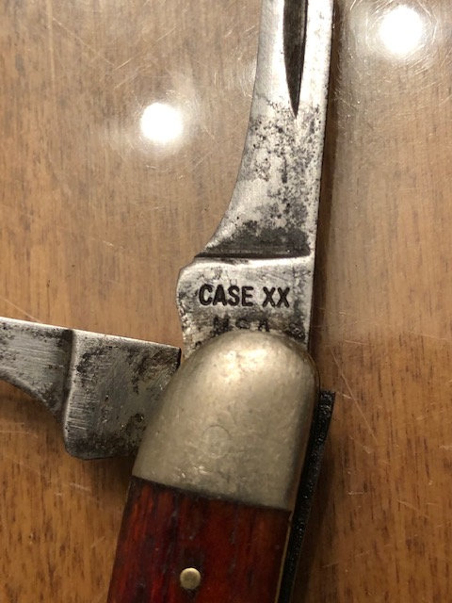Case XX 2 blade wood handle pocket knife Vintage | Etsy
