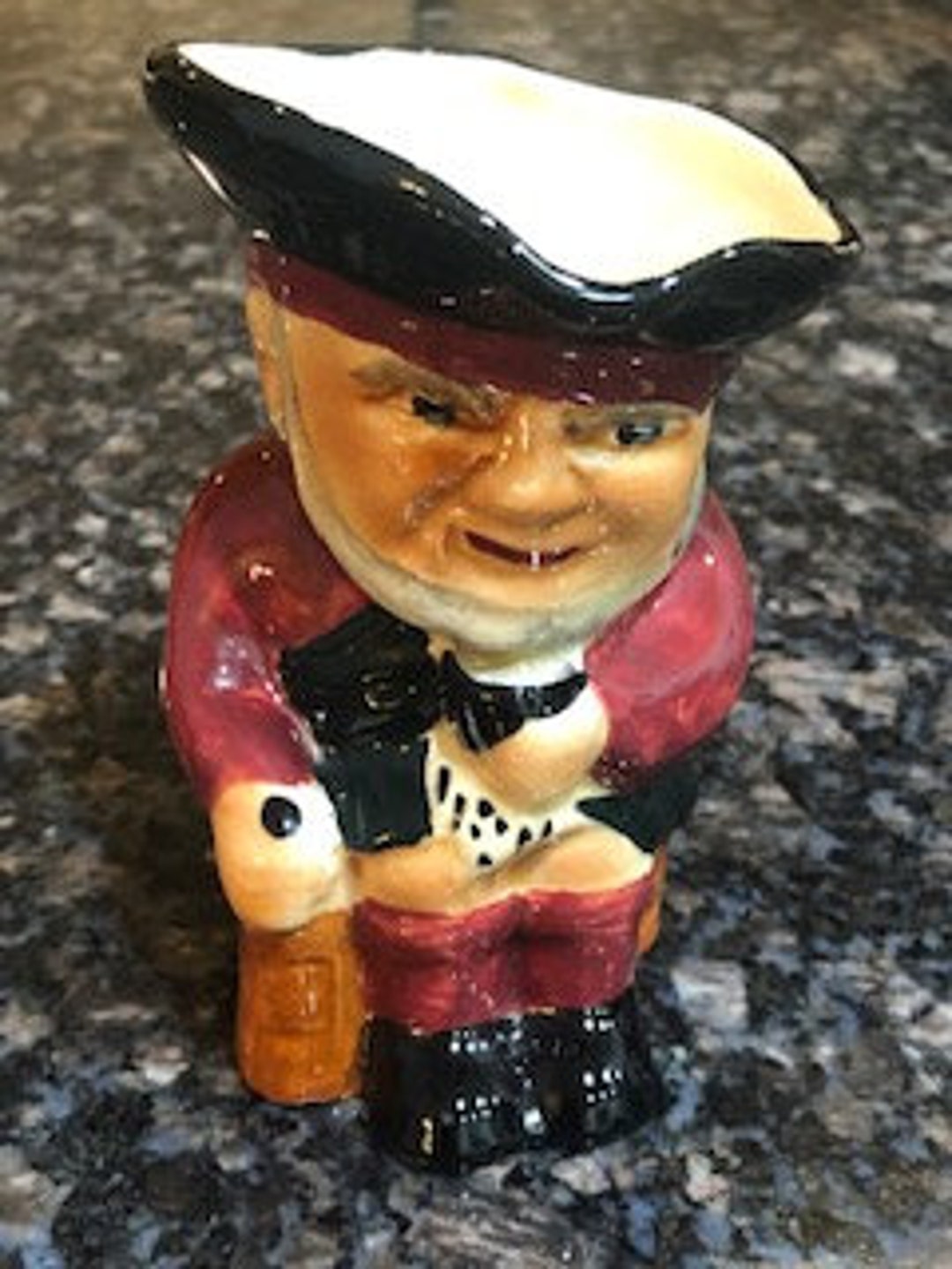 Vintage Crown Devon Toby Jug: Colonial Man Porcelain Creamer - Etsy