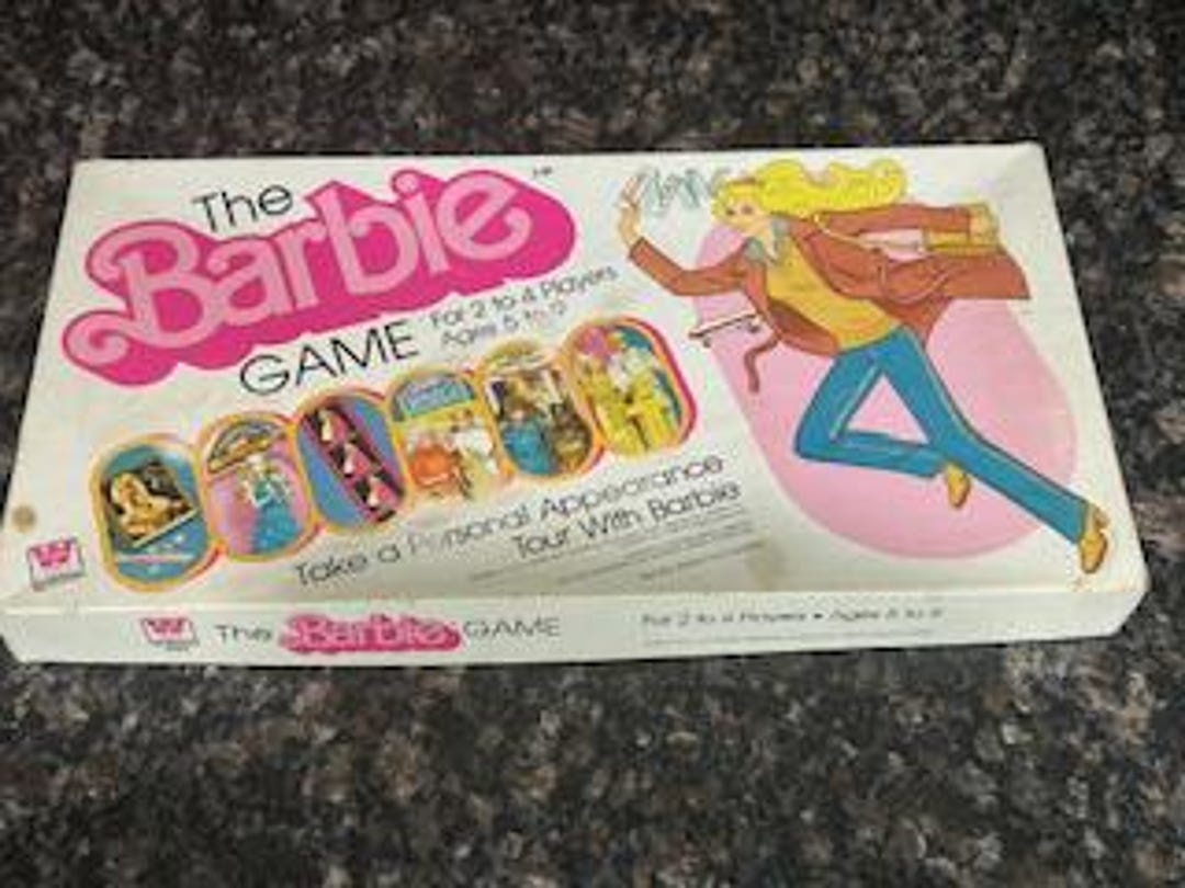 Barbie Board Game : Vintage 1980 Mattell" the Barbie Board Game ...