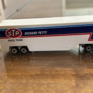Richard Petty and Kyle Petty Set of 3 Semi-tractor Trailer Race Car ...