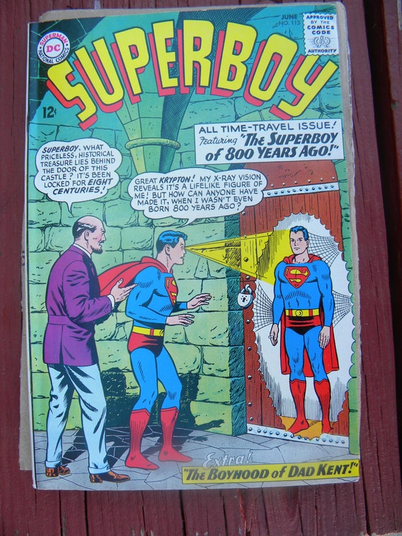 Superboy - No. 113 Issue. 1964, The Superboy of 800 y… - Gem