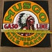 Musgo Gasoline Sign Porcelain Enamel Coating - Etsy